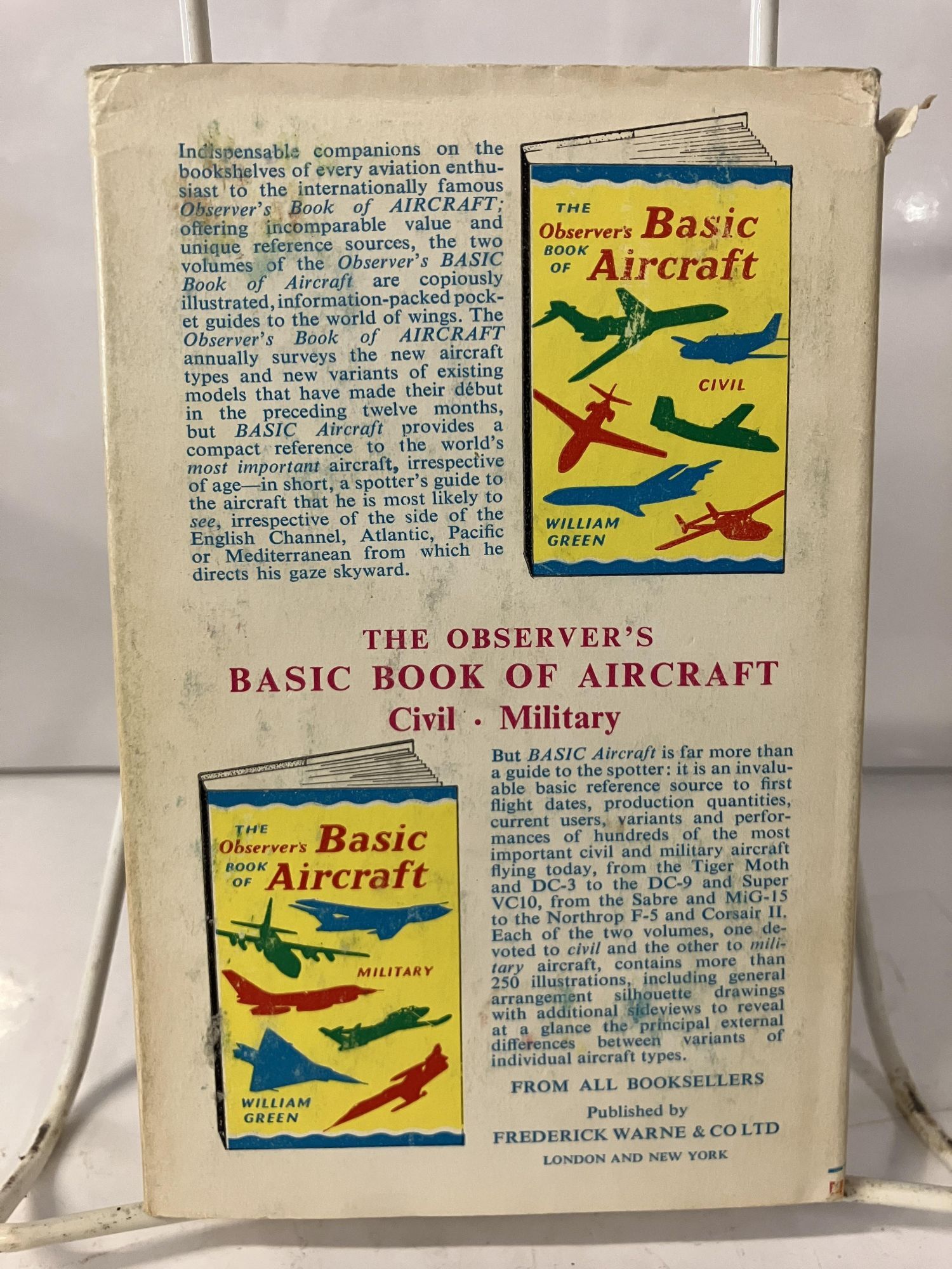 The Observer's Book of Aircraft 1968 | William Green | 17th Edition