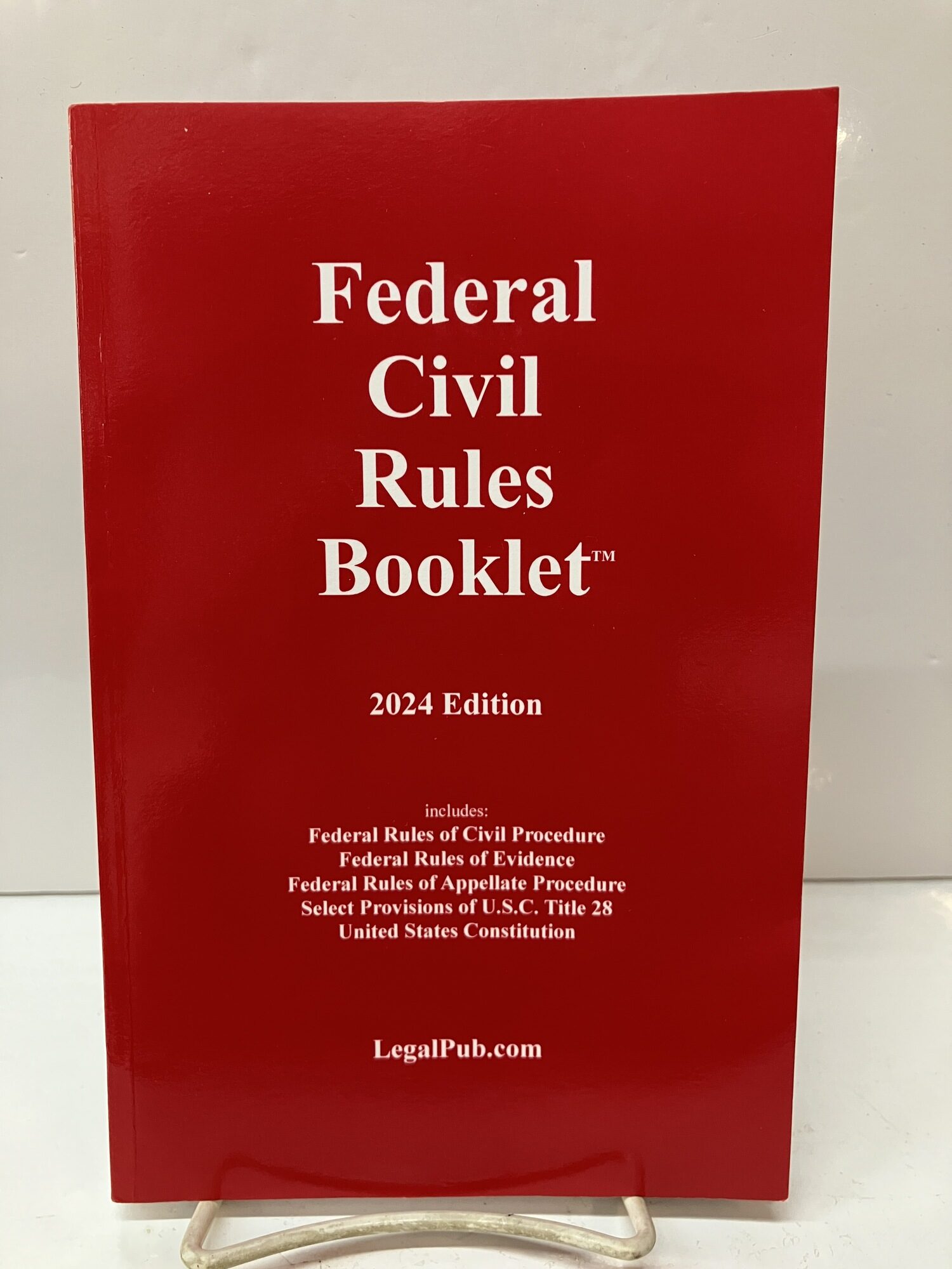 Federal Civil Rules Booklet, 2024 Edition | U S. Government