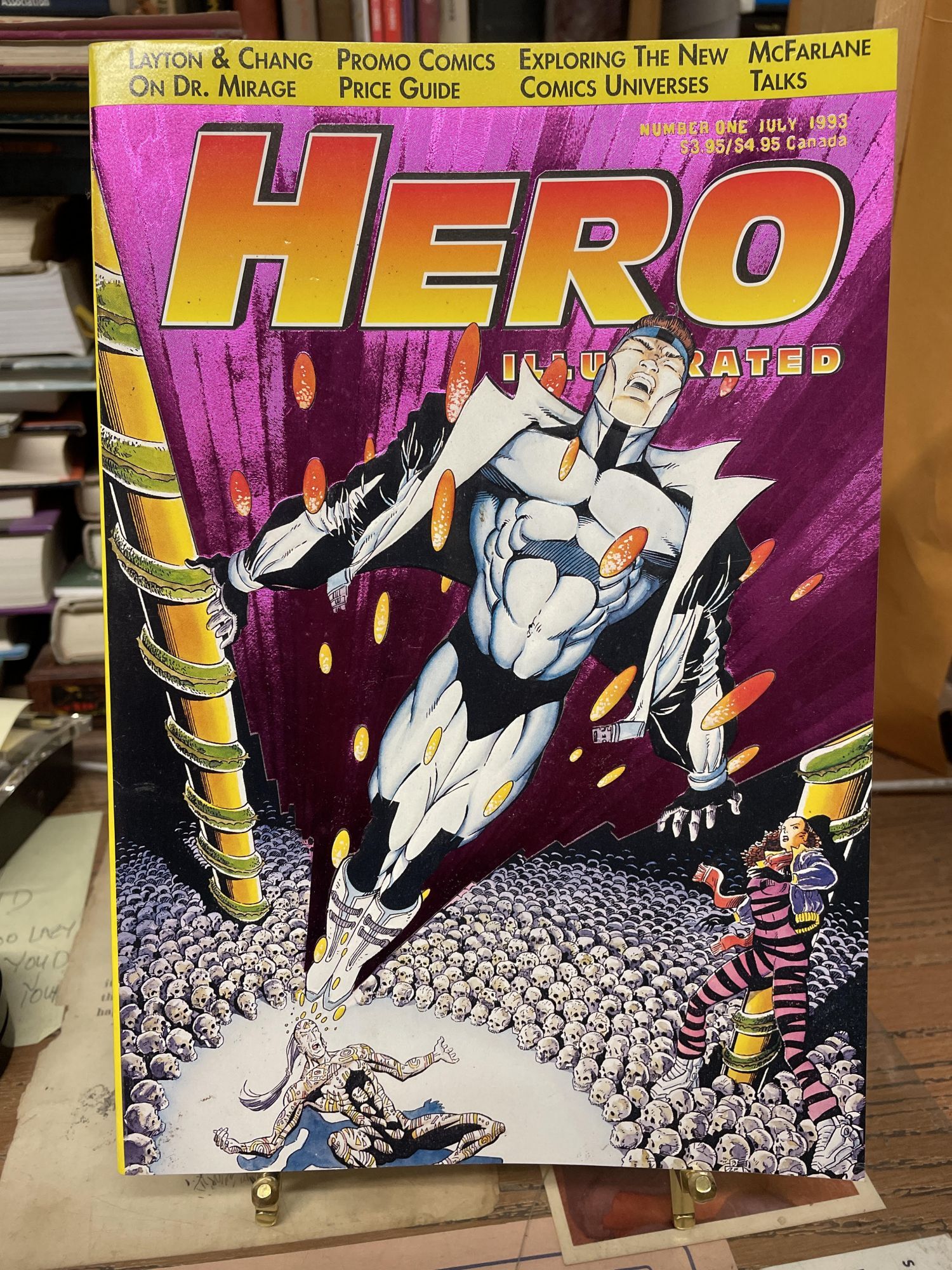 Hero Illustrated #1 July 1993 | Steve Harris