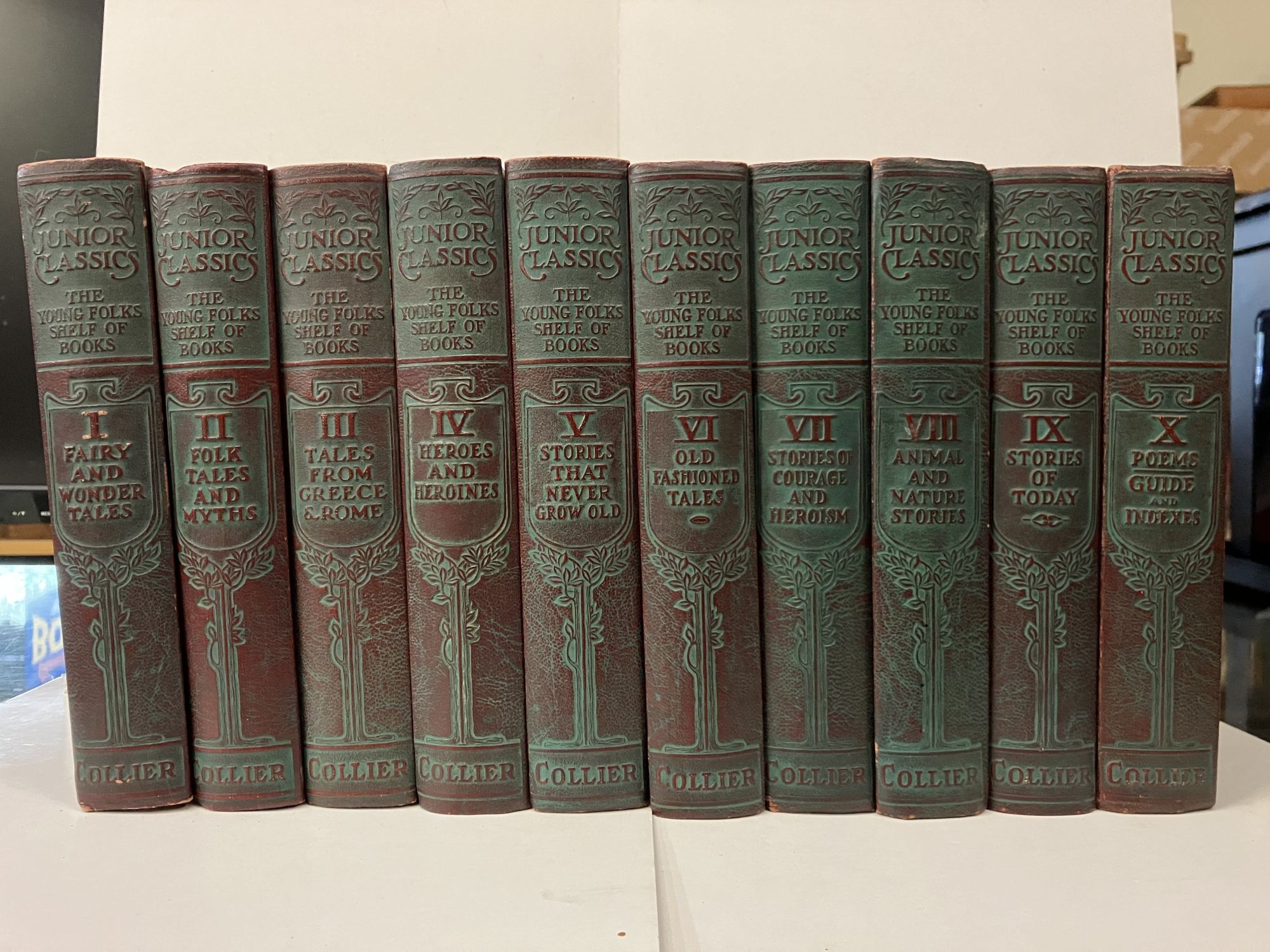 Junior Classics: The Young Folks Shelf of Books | William Patten | 10 ...