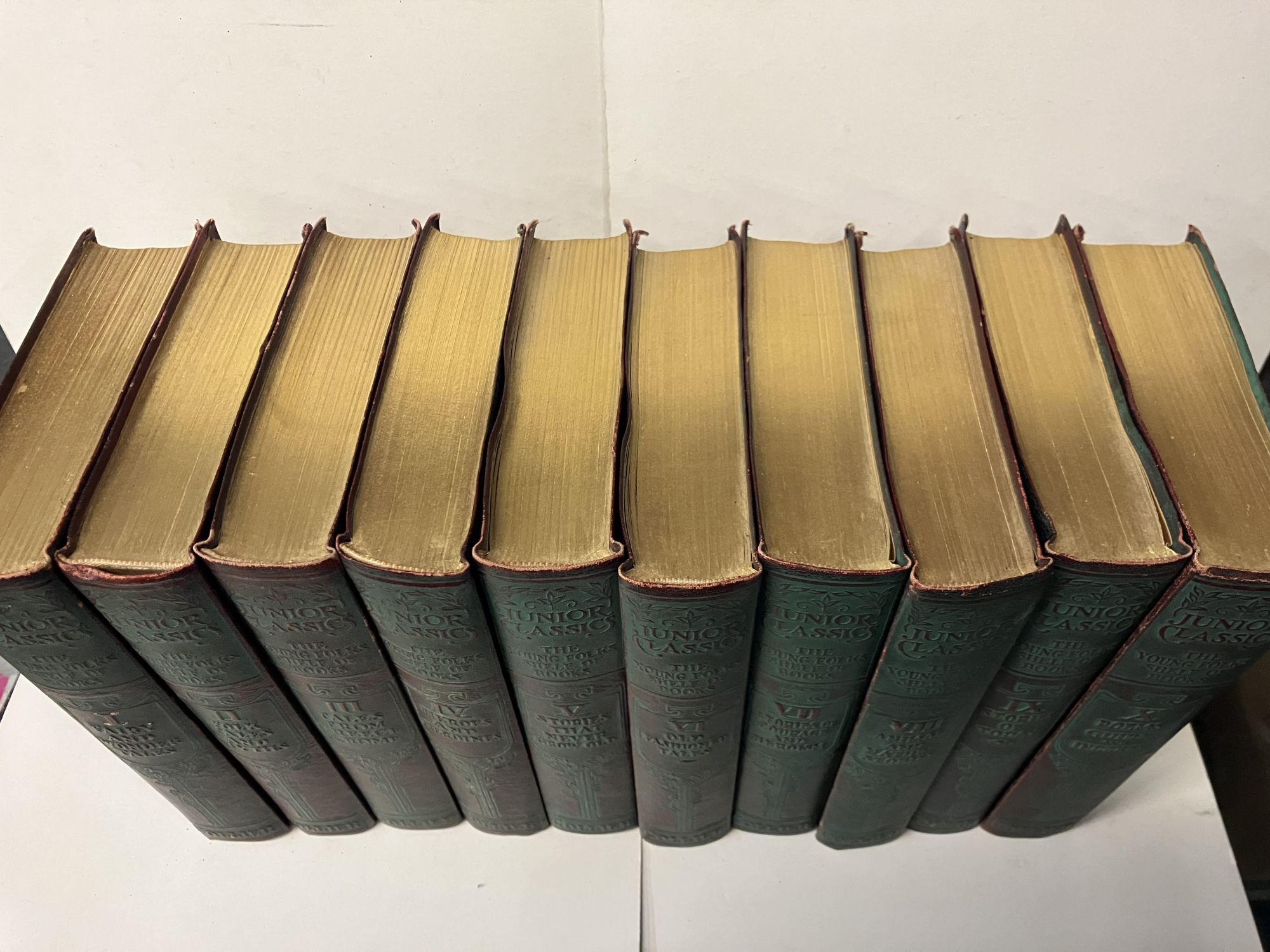 Junior Classics: The Young Folks Shelf of Books | William Patten | 10 ...